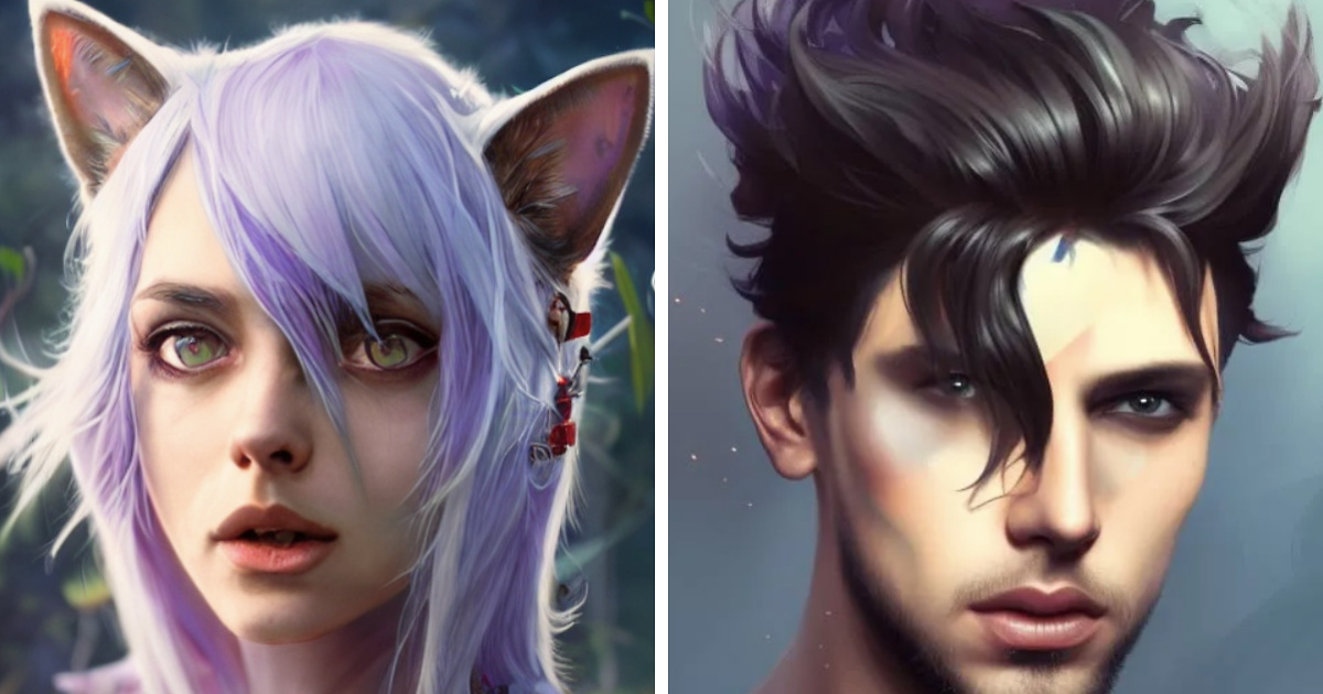 I Used AI To Generate 24 New Fantasy Characters | Bored Panda