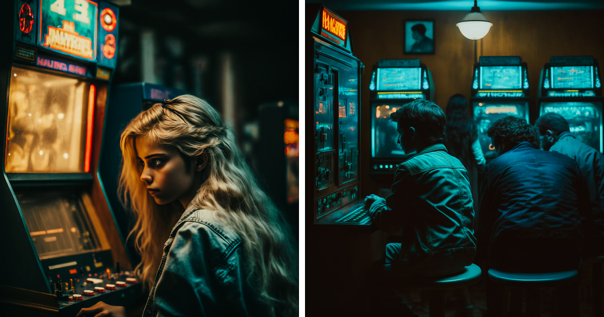 Retro Gaming Comes To Life: AI-Generated Images Of Classic Arcade Game ...