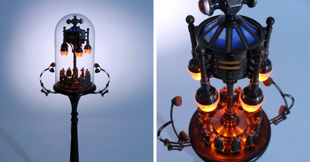 How To Turn A Medieval Legend Into A Lamp (8 Pics) | Bored Panda