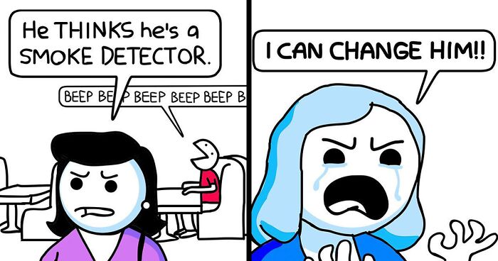Artist Creates Comics That Are Full Of Silly Humor And Random Twists ...