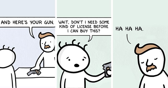 Here Are My 35 Favorite Silly Comics With Random Twists I Drew In The ...