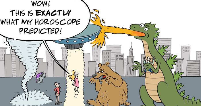 This Comics Artist Illustrates Absurd And Fun Situations That Might ...