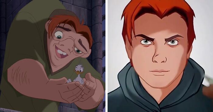 This Artist Uses Perfect Face Contour To Make Well-Known Characters ...