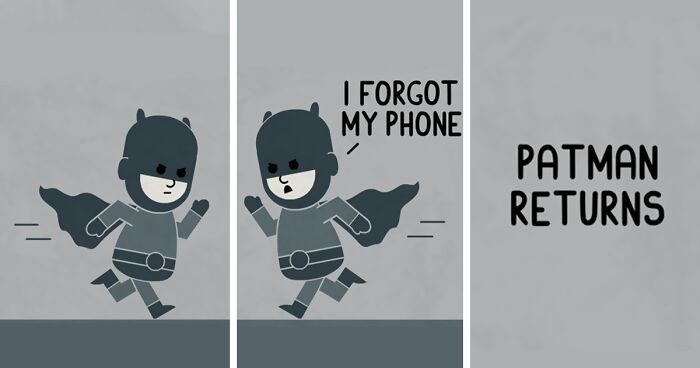 I Combined My Love For Puns And Comics And Came Up With A Superhero ...