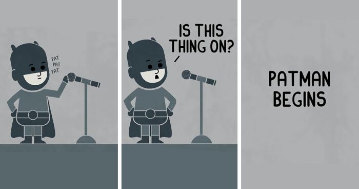 I Combined My Love For Puns And Comics And Came Up With A Superhero ...