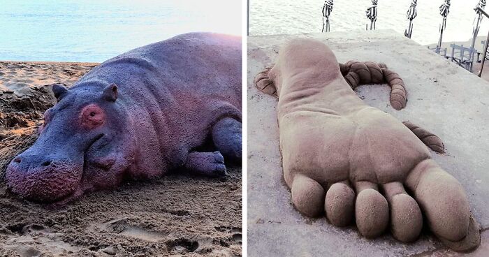 27 Unbelievable Sand Sculptures By This Artist That Might Make You Do A ...