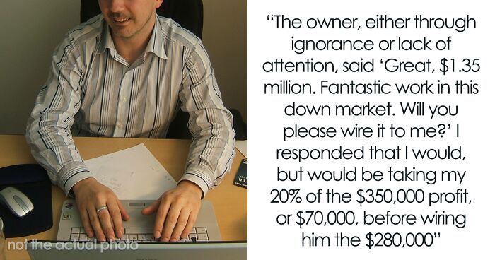 Greedy Boss Steals Employee’s 20% Cut, Employee In Turn Maliciously ...