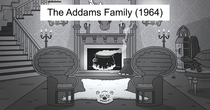 From Friends To Addams Family: 7 TV Living Rooms Reimagined In The ...
