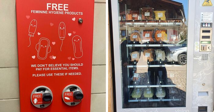 50 Vending Machines That Were Designed For Some Very Specific Things (New Pics) | Bored Panda