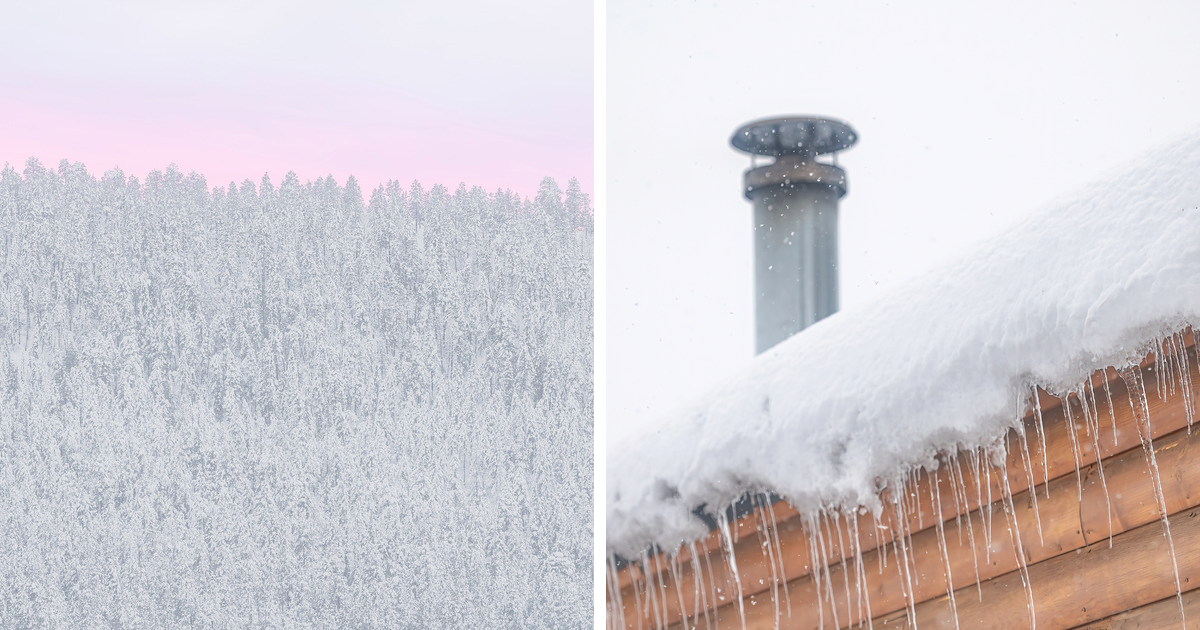 I Photographed A Stormy Retreat: A Snowy Tiny Home Adventure (19 Pics ...