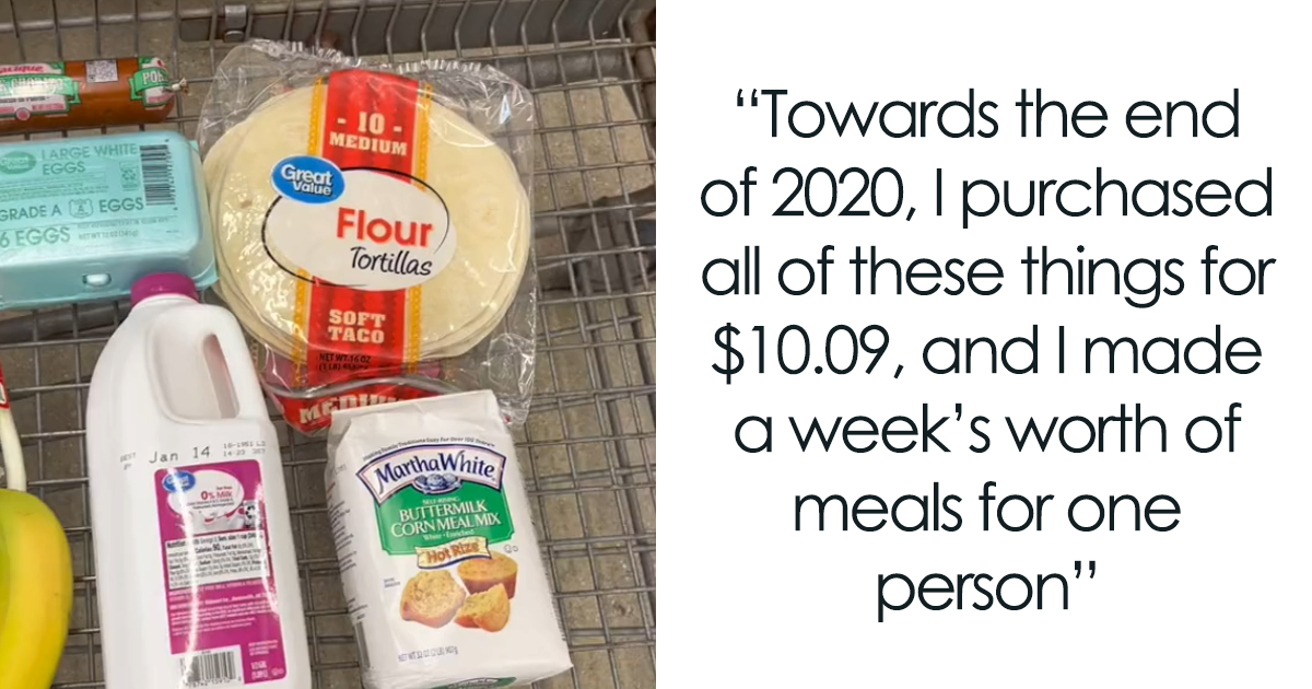 Woman Puts Inflation Into Perspective By Buying The Same Grocery List ...