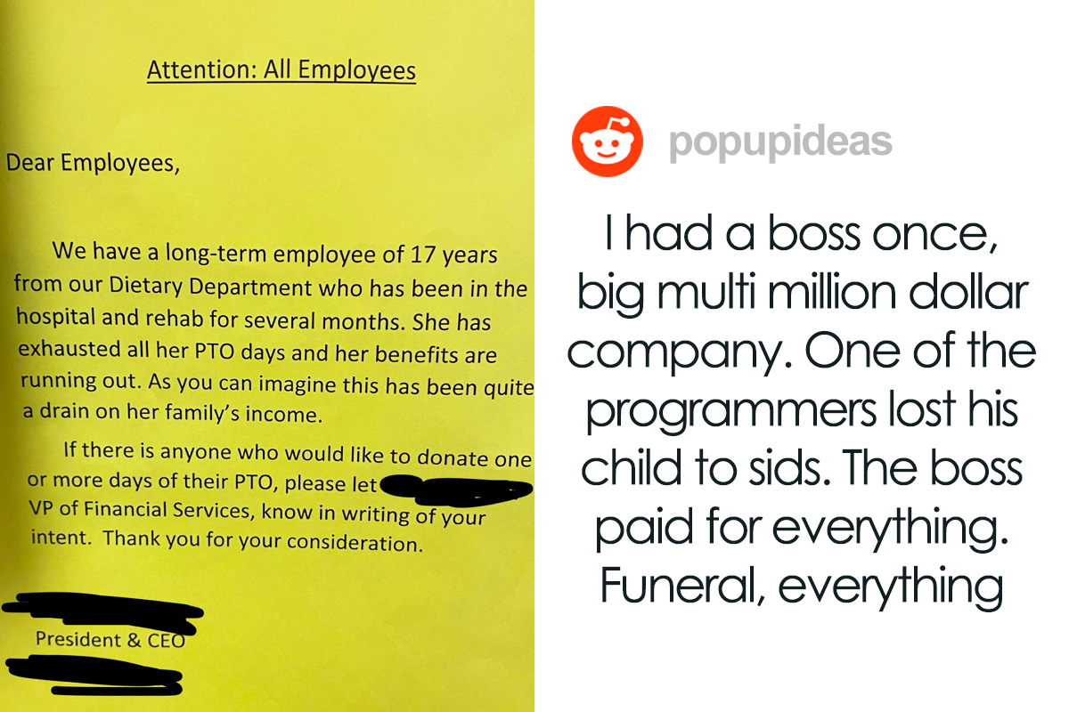 Unbelievable Note From CEO Asking Workers To Donate Their PTO To ...