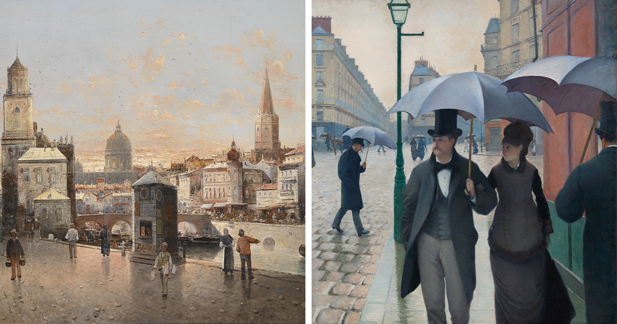 The Beauty Of Urban Life Comes Alive In These 50 Cityscape Paintings ...