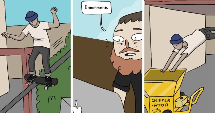 Absurd-Yet-Funny Situations: 30 New Comics By This Artist | Bored Panda
