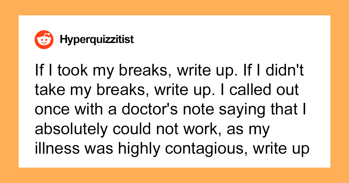 Employee Follows The “customer Is Always Right” Rule Literally After Being Written Up The Boss