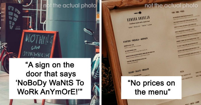 30 Things You Should Look Out For When Eating At A Restaurant, As ...