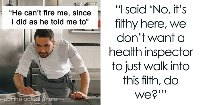 Restaurant Manager Asks Employee To Deep Clean The Back, Gets Mad When ...