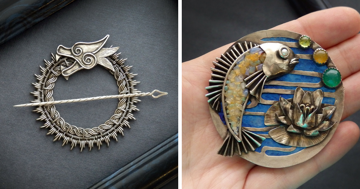 I Create Different And Unique Brooches (10 Pics) | Bored Panda
