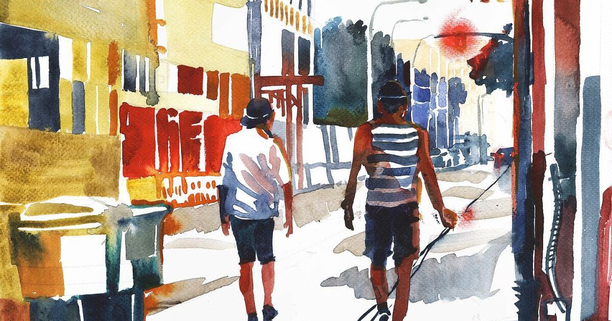 I Animate My Watercolors (15 Pics) | Bored Panda