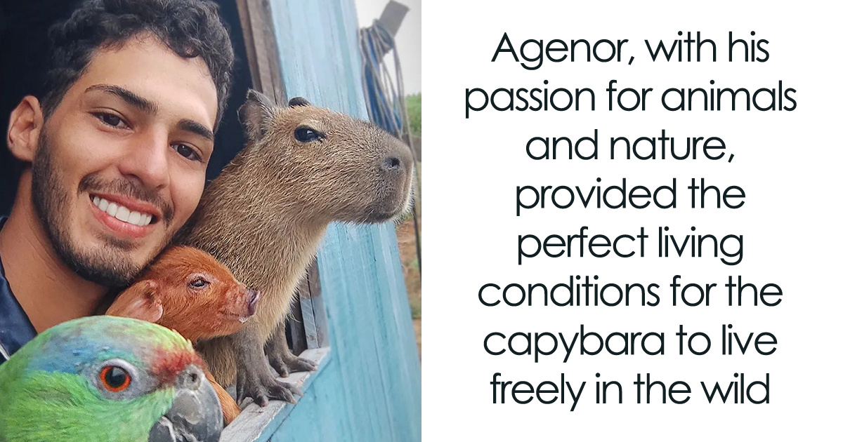 This Man From Brazil Who Lives On A Farm Shares A Beautiful Bond With A ...