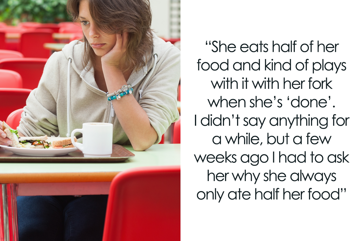 Woman Doesn’t Finish Her Food At The Dining Hall, This Student Thinks ...