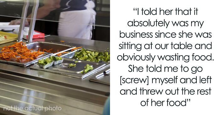 Woman Doesn’t Finish Her Food At The Dining Hall, This Student Thinks ...