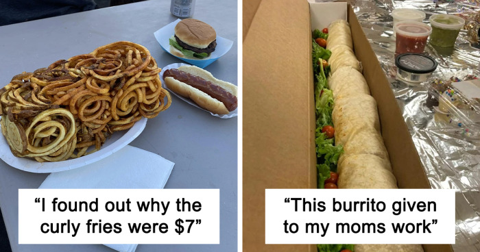 50 Times People Just Had To Document These Insanely Large Portions Of ...