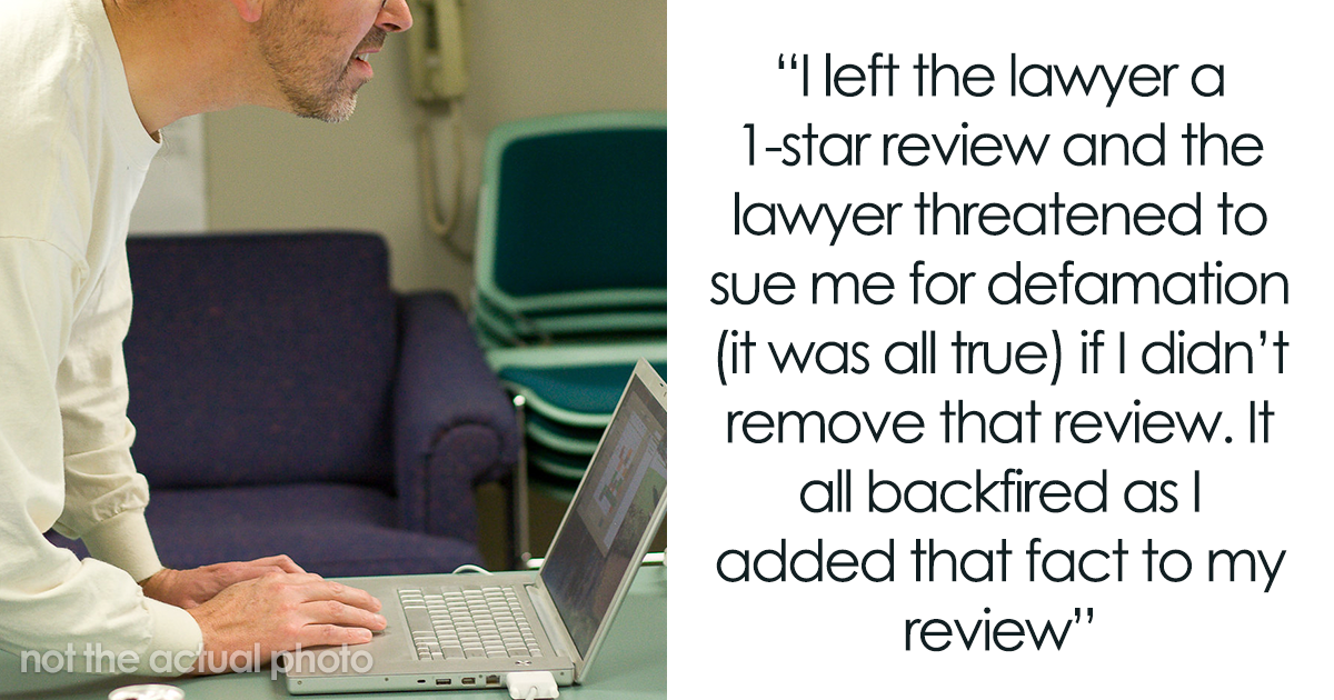 Lawyer Livid Over Bad Review, Threatens With Lawsuit Over Defamation ...