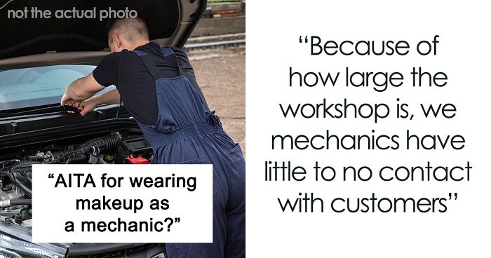 “My Confidence Was Skyrocketing”: Mechanic Starts Wearing Makeup At ...