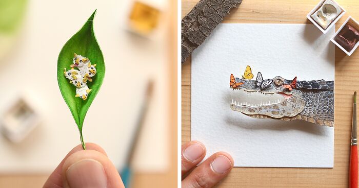 A 1000-Day Adventure In Miniature Paper Cut Art: Our 30 Creations (New ...