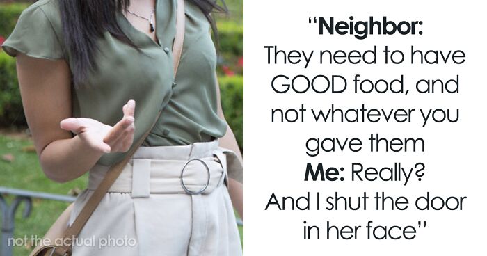 “Am I The Jerk For Not Giving My Neighbor’s Kids ‘Good Food’?”