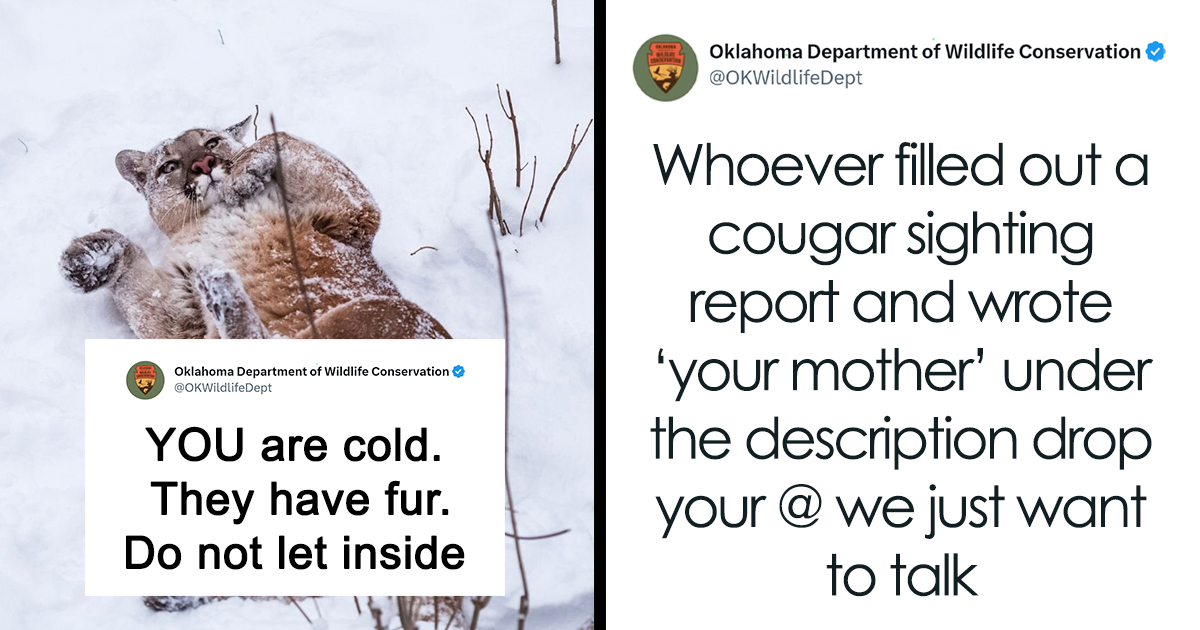 40 Tweets From The Official Oklahoma Department Of Wildlife ...