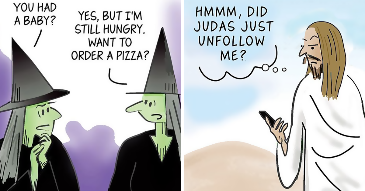 One-Panel Comics Filled With Absurd Situations And Silly Humor By ...