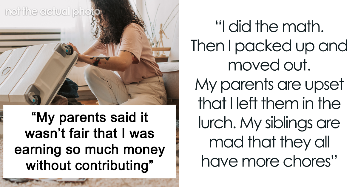 Family Doesn’t Appreciate All The Household Work This Woman Does And ...