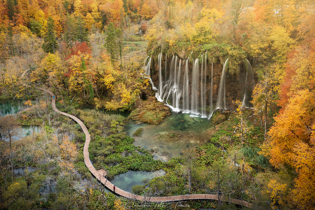 Colorful Waterfalls