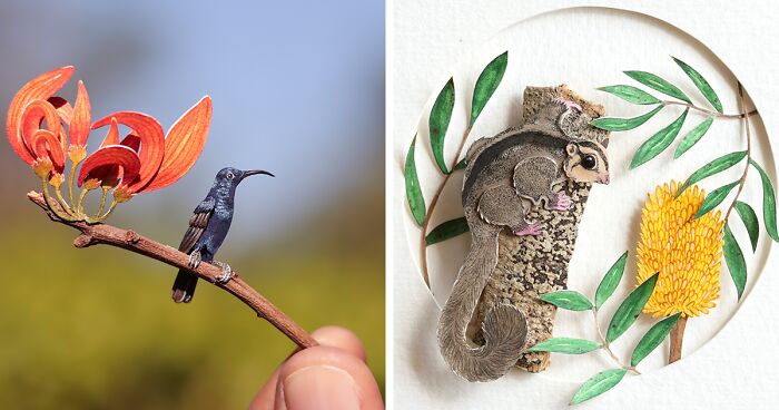 I Created A Pollinator Paper Art Collection To Remind Us Of The ...