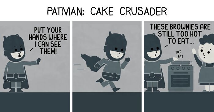 I Combined My Love For Puns And Comics And Came Up With A Superhero ...