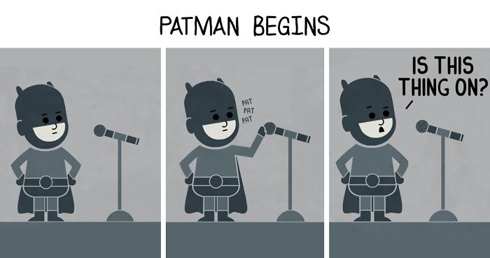 I Combined My Love For Puns And Comics And Came Up With A Superhero ...