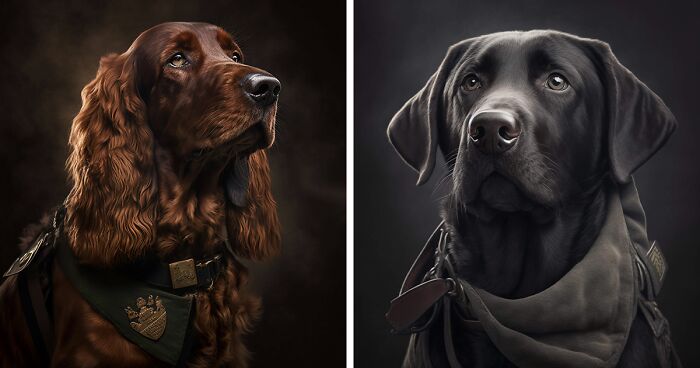 43 Realistic Portraits Of Dogs By Marjan Radovic Showing That They Are ...