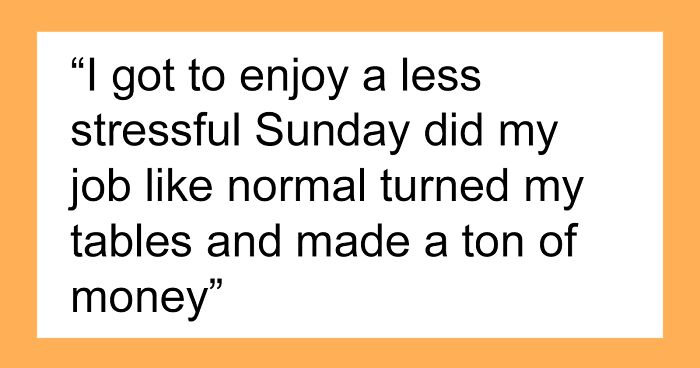 Server Maliciously Complies And Lets Newbies Take Care Of Her Tables ...