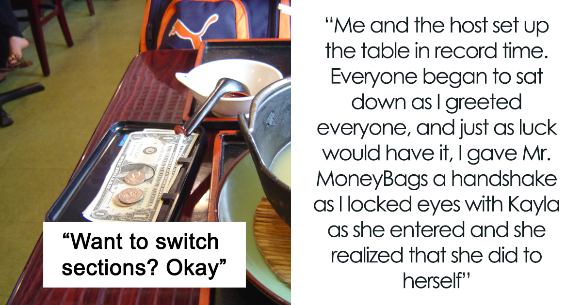 Waitress Loses Her Well-Tipping Table After Absolutely Insisting She ...