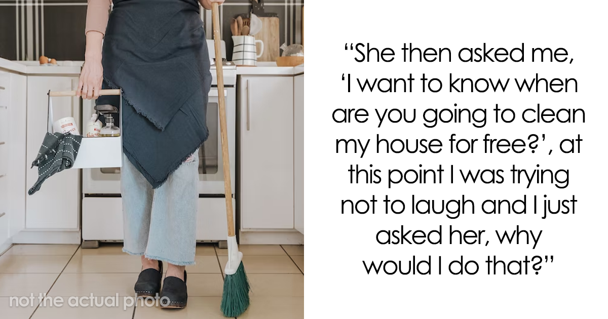 Woman Gets Jealous Of Neighbors’ Homes Getting Cleaned For Free ...