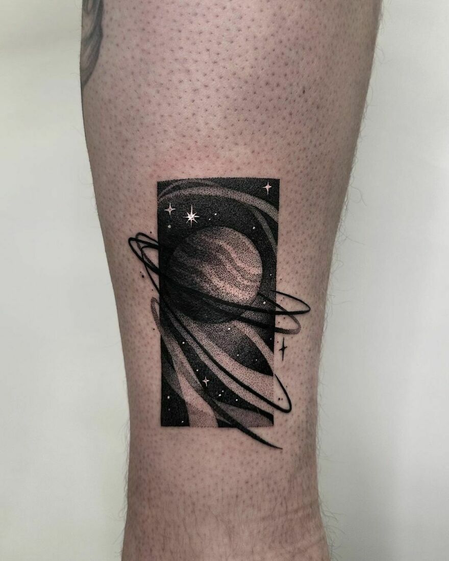 110 Space Tattoos That Are Basically Outer Space Cool | Bored Panda