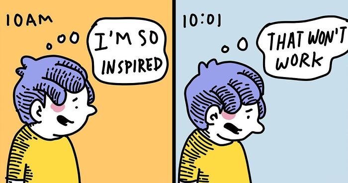 30 Relatable And Funny Comics About The Little Moments In Life, Mental ...