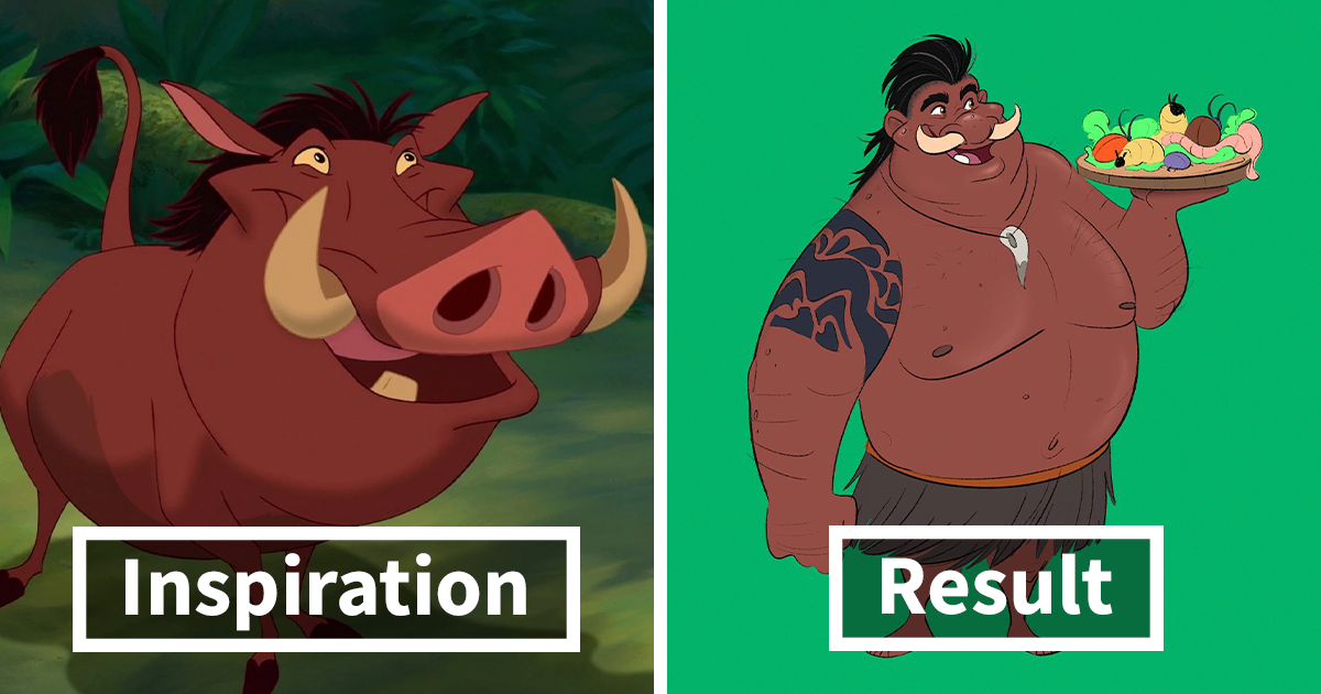 ‘Humanimals’: Artist Turns Iconic Characters From Animals To Humans And ...