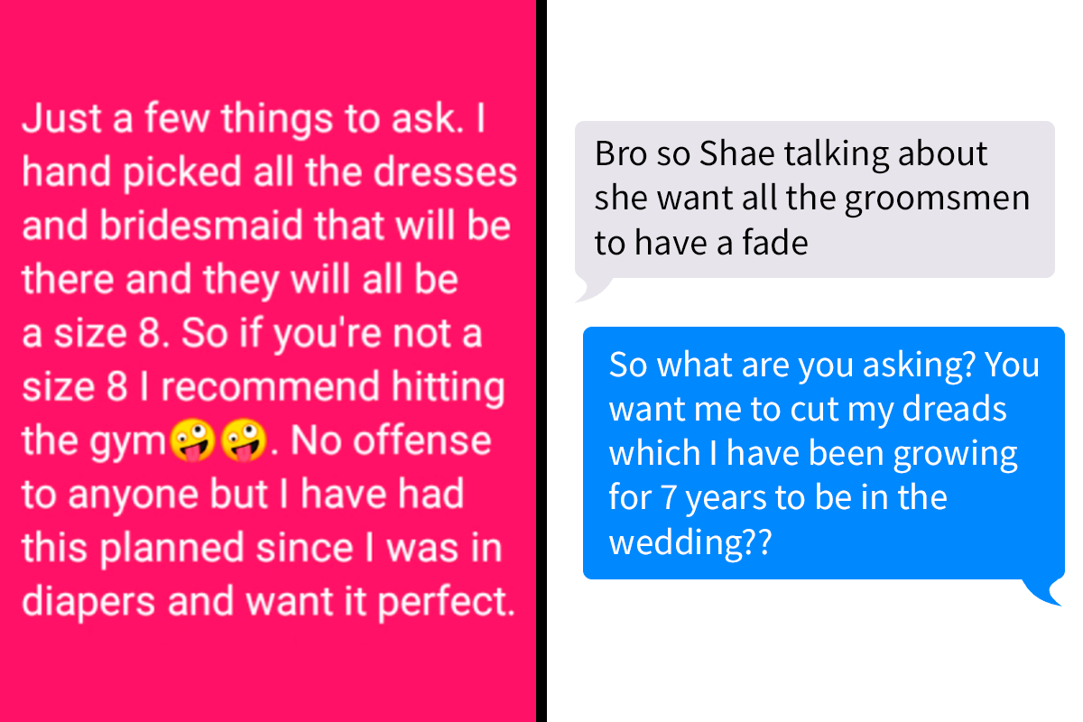 40 Lunatic Brides Who Were Mocked Online For Losing Touch With Reality ...