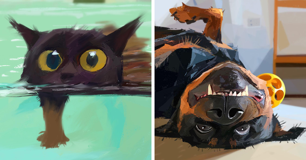 This Artist Makes Animal Caricatures And Here Are 40 Of The Best Ones ...