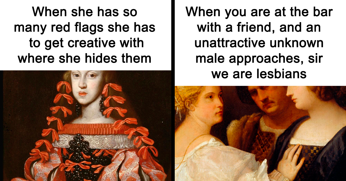 50 Hilariously Relatable Classical Art Memes That Might Make You Laugh