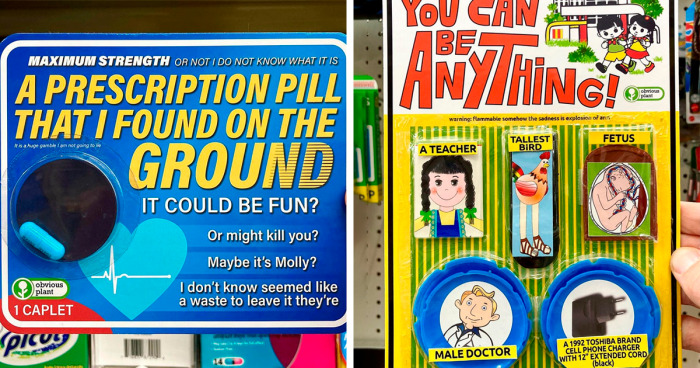 40 Hilariously Bizarre Fake Products Left In Real Stores By ‘Obvious ...