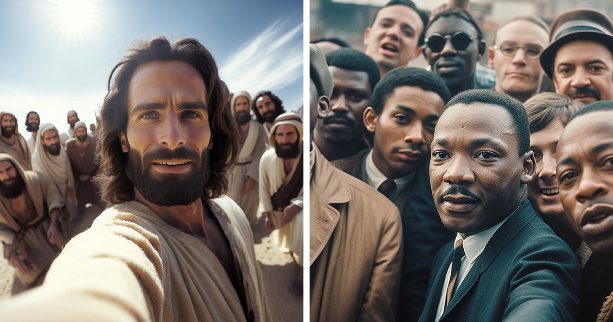 AI Time Traveller: Artist Shows How Iconic People From The Past Would ...